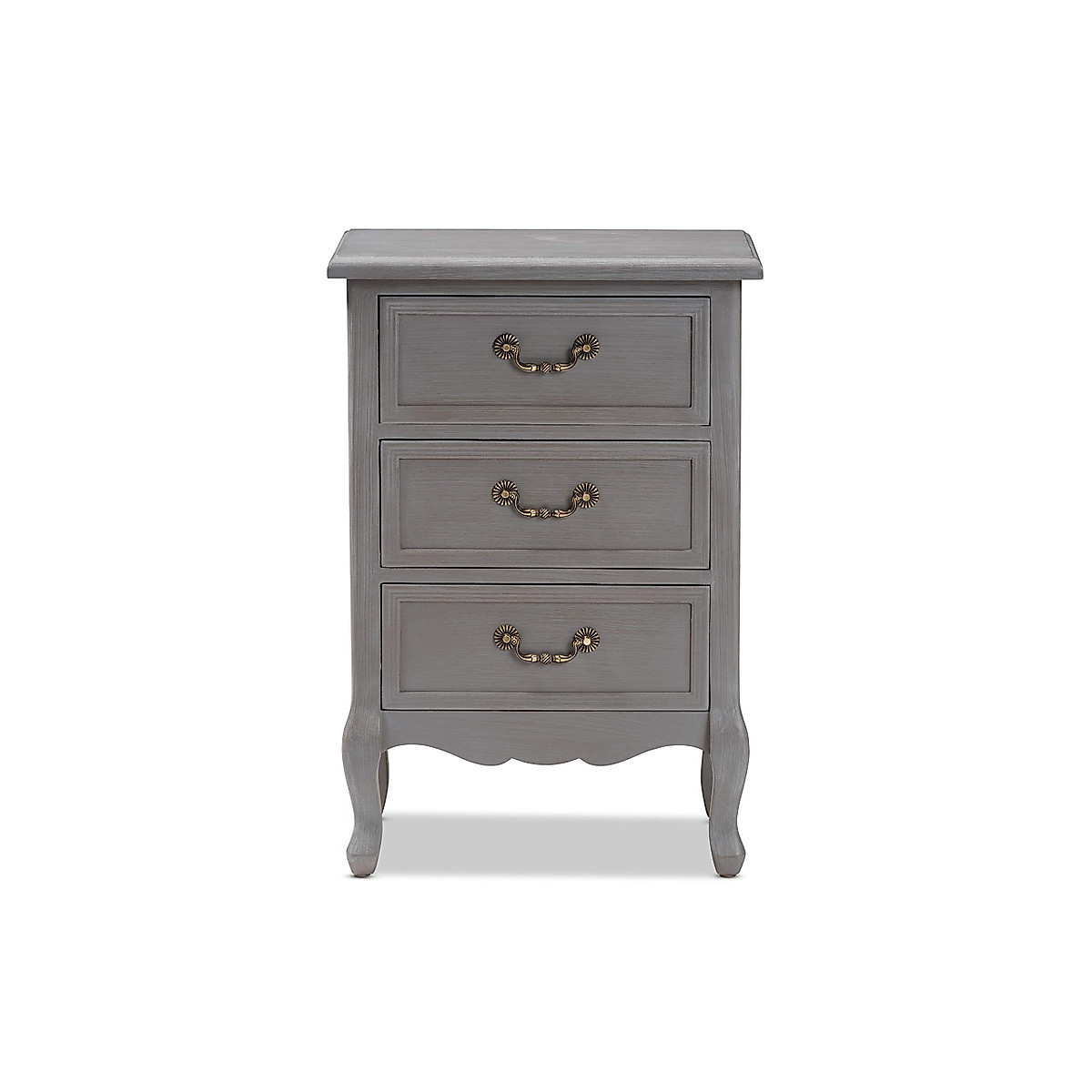 Baxton Studio Nightstands, Gray