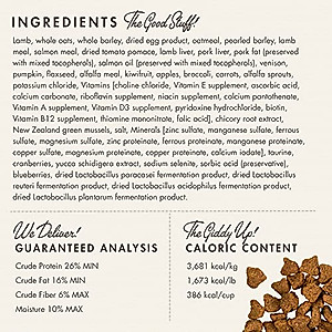 Fromm Four-Star Nutritionals Zealambder Dog Food - Premium Dry Dog Food - Lamb Recipe - 12 lb