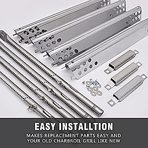 Aipoilk Grill Replacement Parts for Charbroil Advantage 463344116 466344116 Gas Grill, Replacement Parts for Char-Broil 463344116, G4328M00W1 G432-8M00-W1 G3610003W1 G361-0003-W1 G4328M00W