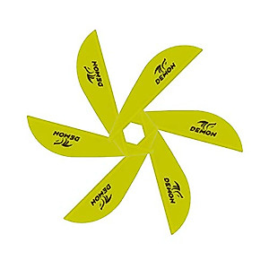 Letszhu Arrows Vanes 2.5 Inch Plastic Fletches Vane DIY Archery Arrow for Hunting Targeting (39 Pack) (Lemon Yellow)
