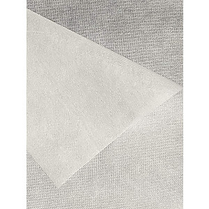 Polypropylene 50 GSM, 1 Yard x 64 inches - Waterproof - Sew in Interface, White Spunbond Non Woven Medium Weight - Medical, Upholstery, Embroidery, Washable Fabric-Anti Splash Resistant