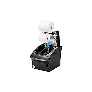 Bixolon SRP-350PLUSIIICOSG Thermal Printer with Power Supply and USB Cable, Serial/USB/Ethernet, Black (Renewed)