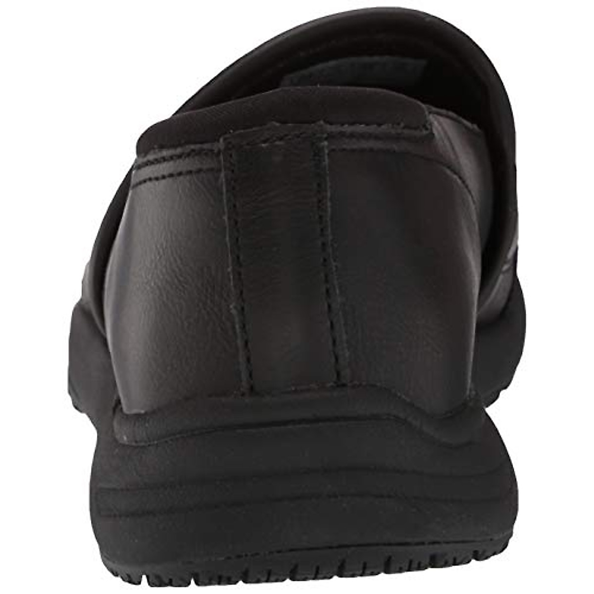 Dr. Scholl's Shoes Women's Dive In Slip-Resistant Slip On, Black Smooth, 11 Wide