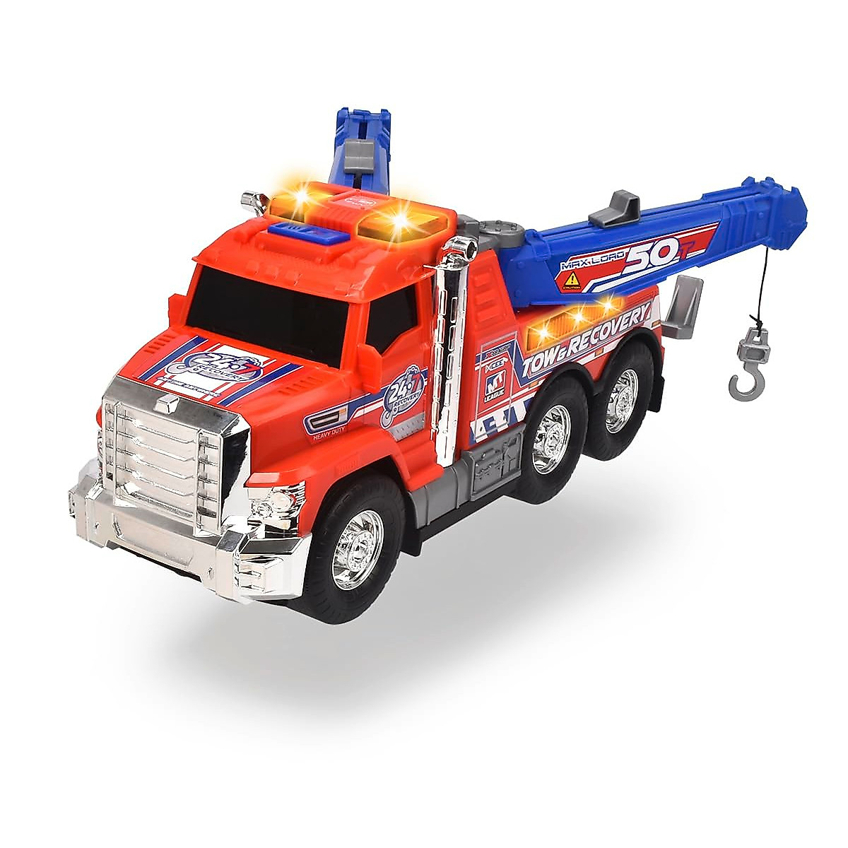 DICKIE TOYS - 12 Inch Tow Truck, red/Blue
