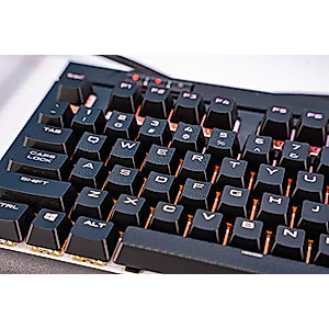 Cherry MX Key Switch FPS Backlit keycap Gray 13 Keys, Used for Corsair Gaming Keyboard! (Black)
