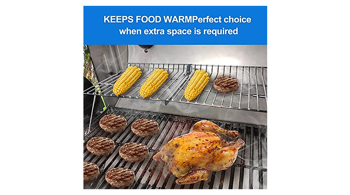 Uniflasy Grill Warming Rack for Char Griller - Buy Now!