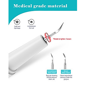 Joymiuz Plaque Remover for Teeth - 5 Modes Pet Ultrasonic Toothbrush Cleaner - Teeth Cleaning Kit for Tartar and Stains - Suitable for Dogs and Cats