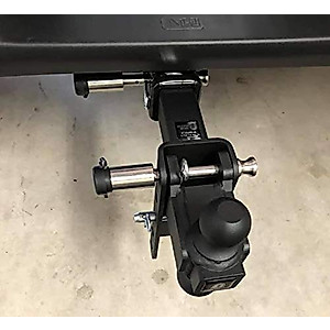 2 Pack - Bulletproof Stainless Steel Trailer Hitch Locking Pin with Weather Resistant Rubber Cap / 5/8" Diameter / Universal Fit