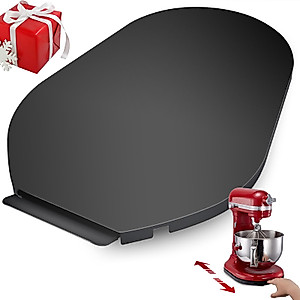 Mixer Sliding Tray for KitchenAid 5-8 Qt Bowl Lift Stand Mixer - Metal Rolling Tray Kitchen Countertop Appliance Slider Storage Moving Caddy with Wheel for KitchenAid 5-8 Qt Stand Mixer