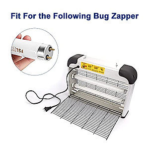 Ultraviolet Tubes 10W 2-Pack for Electric Bug Zapper, Mosquito Insert Killer, Home Pest Control UV Light Tube Electronic Lamp, Replacement UV T8 Lamp Bulb Light Tube for 20 Watt Insect Killer