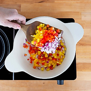 Mad Hungry, As Seen On TV, WKA 51218, 4-Piece Premium Acacia Wood Spurtle Set - Natural