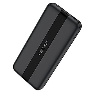 HenHot Portable Charger, Power Bank 10000mAh 20W USB Type C PD 3.0 18W USB A QC3.0 3A Fast Charging External Battery Compatible with iPhone 14/13/12/11 Pro/Pro Max, Galaxy S20 Ipad Tablet etc