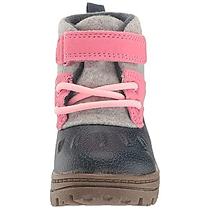 Carter's Kids New Boot, Pink, 7 US Unisex Toddler