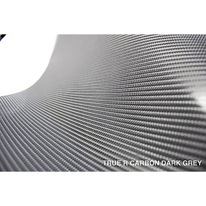 VViViD® Meteorite Dark Grey True R Carbon Fiber Vinyl Wrap Roll with Air Release Technology (1ft x 5ft)