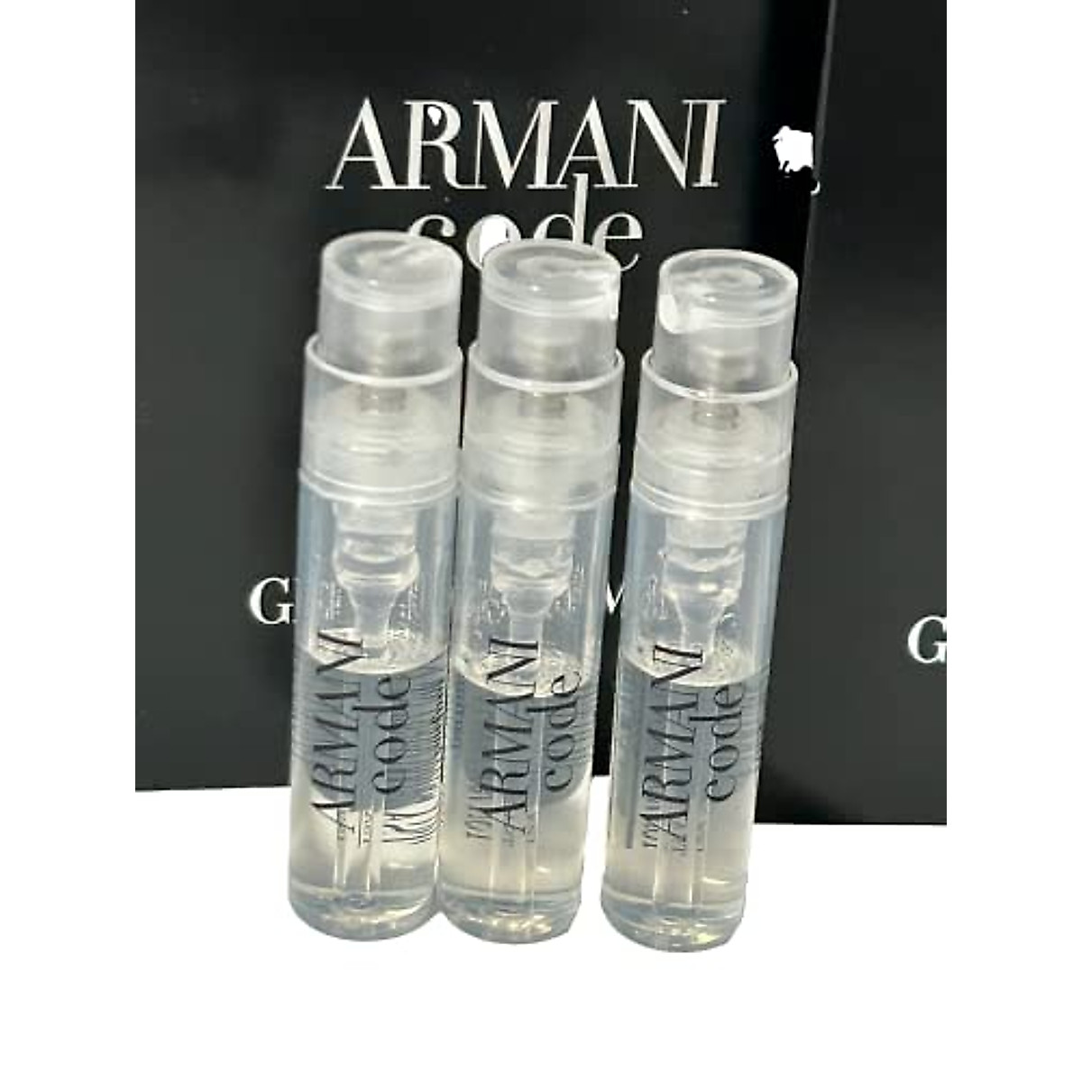 GIORGIO ARMANI Men ARMANI CODE PARFUM Sample Spray Perfume 1.2ml /.04 oz - 3 PCS set