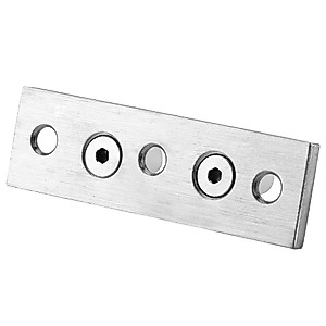 Haofy Door Bottom, Household Barn Door Floor, Floor Roller Hardware Fittings for Sliding Barn Door