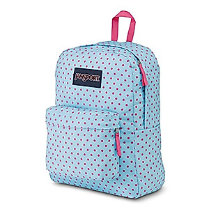 JanSport SuperBreak Blue Topaz/Lipstick Kiss One Size