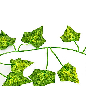 winvin 84 Feet Silk Ivy Garland,Greenery Leaf Vine Garland Artificial Hanging Plant Foliage for Wedding Party Home Garden Wall Decoration