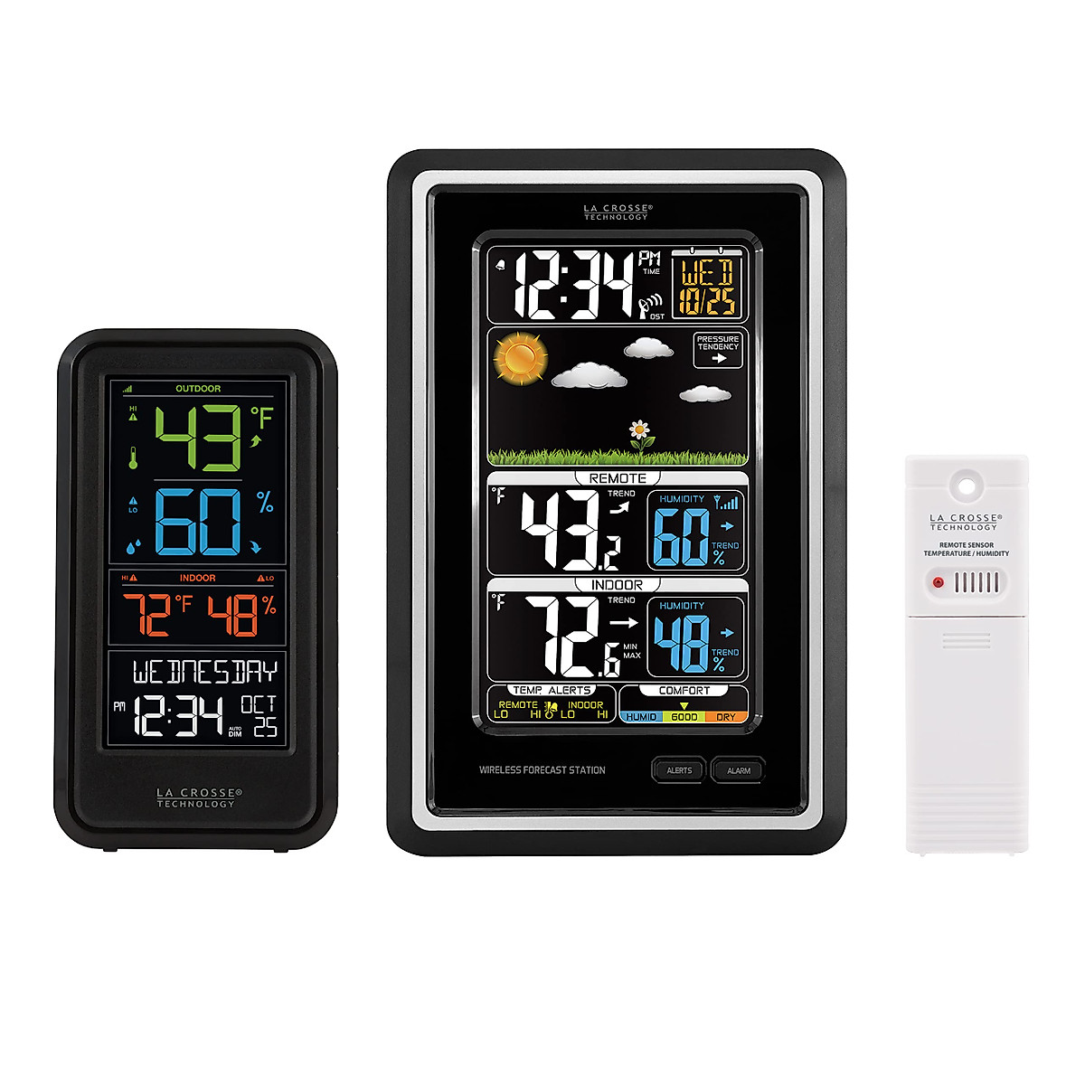 La Crosse Technology S88907, Plus S82967 Bundle Combination Pack, Onyx