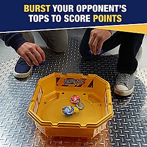 Beyblade Burst Epic Rivals Battle Set – Complete Set with Beystadium, Battling Tops, and Launchers – Age 8+ (Amazon Exclusive) , Yellow