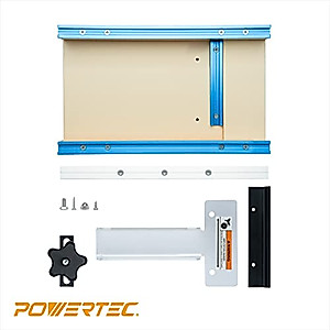 POWERTEC 71590 Table Saw Small Parts Sled