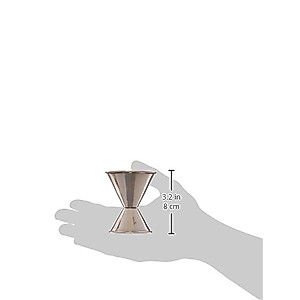 American Metalcraft J205 Jiggers, 2.5" Length x 2.5" Width, Silver