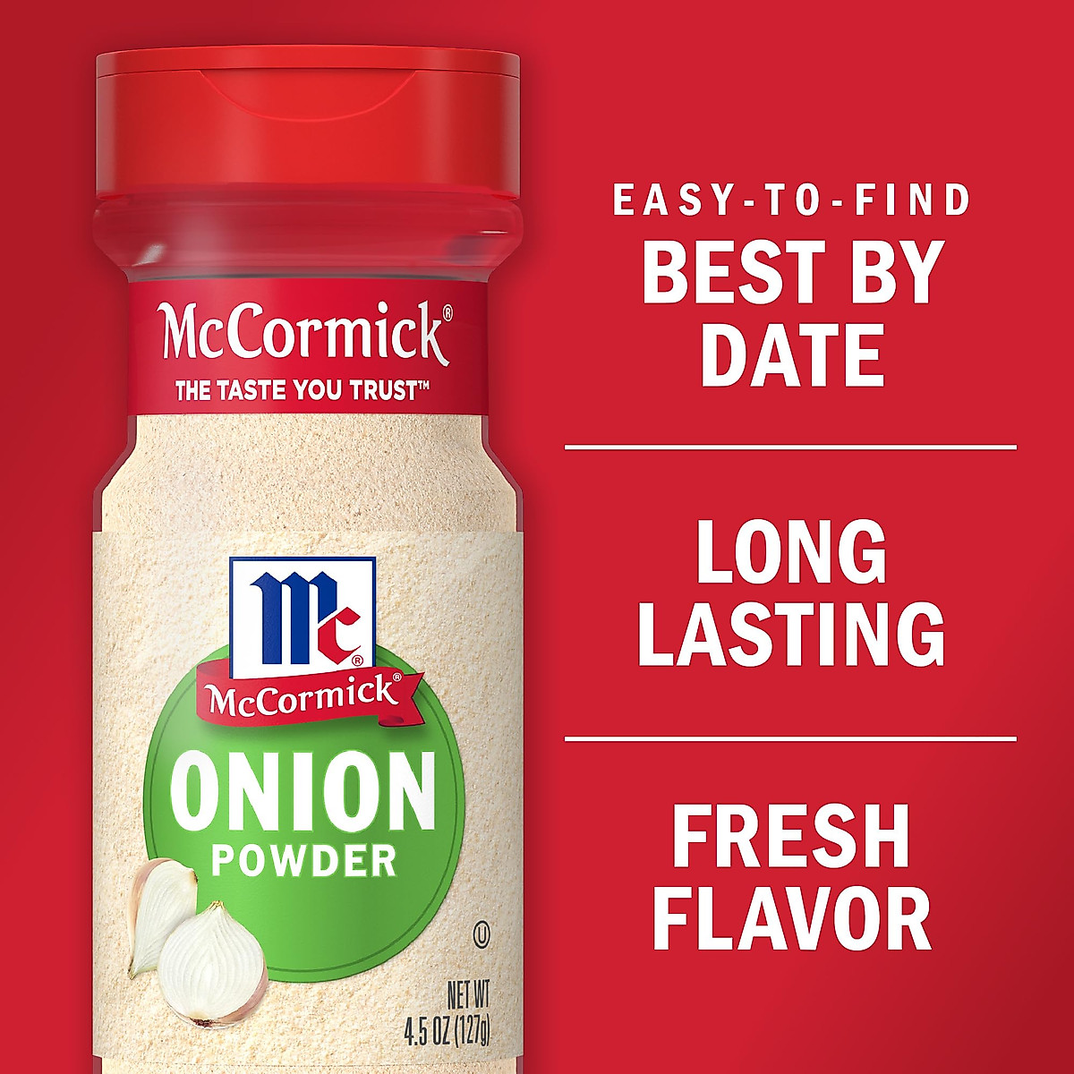McCormick Onion Powder, 4.5 oz
