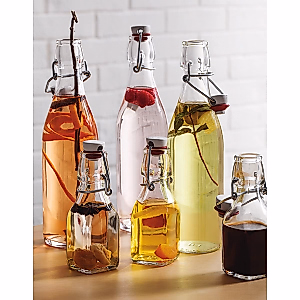 Bormioli Rocco Giara Collection - Bottle - 0.5 Liter (16.9-Ounce) - Clear