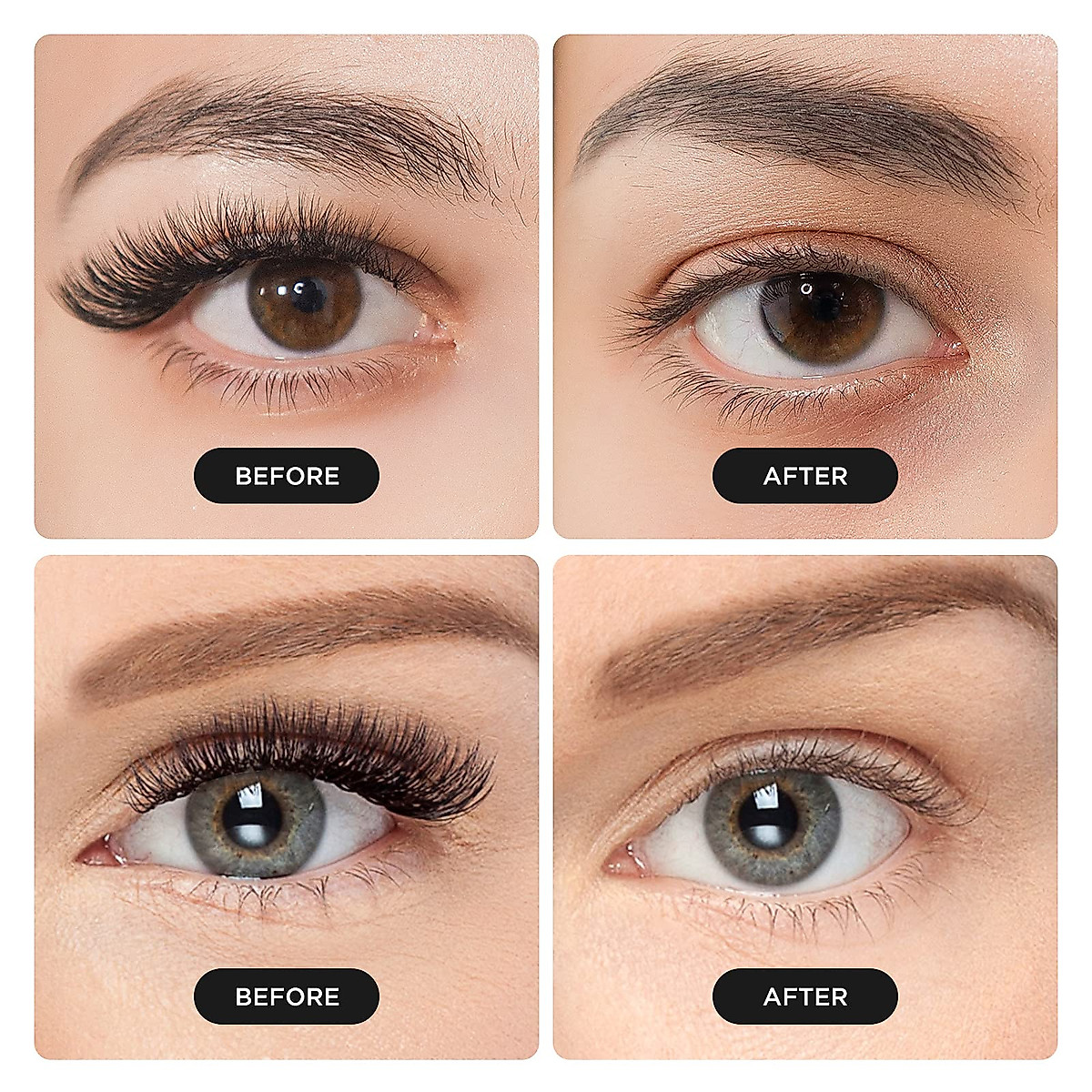 BEYELIAN Eyelash Extension Remover Cream, Professional Lash glue Cream Remover, Mild No Stimulation Lash Extension Remover, Fast Dissolution, No Damage to Natural Lahes- Original 5g