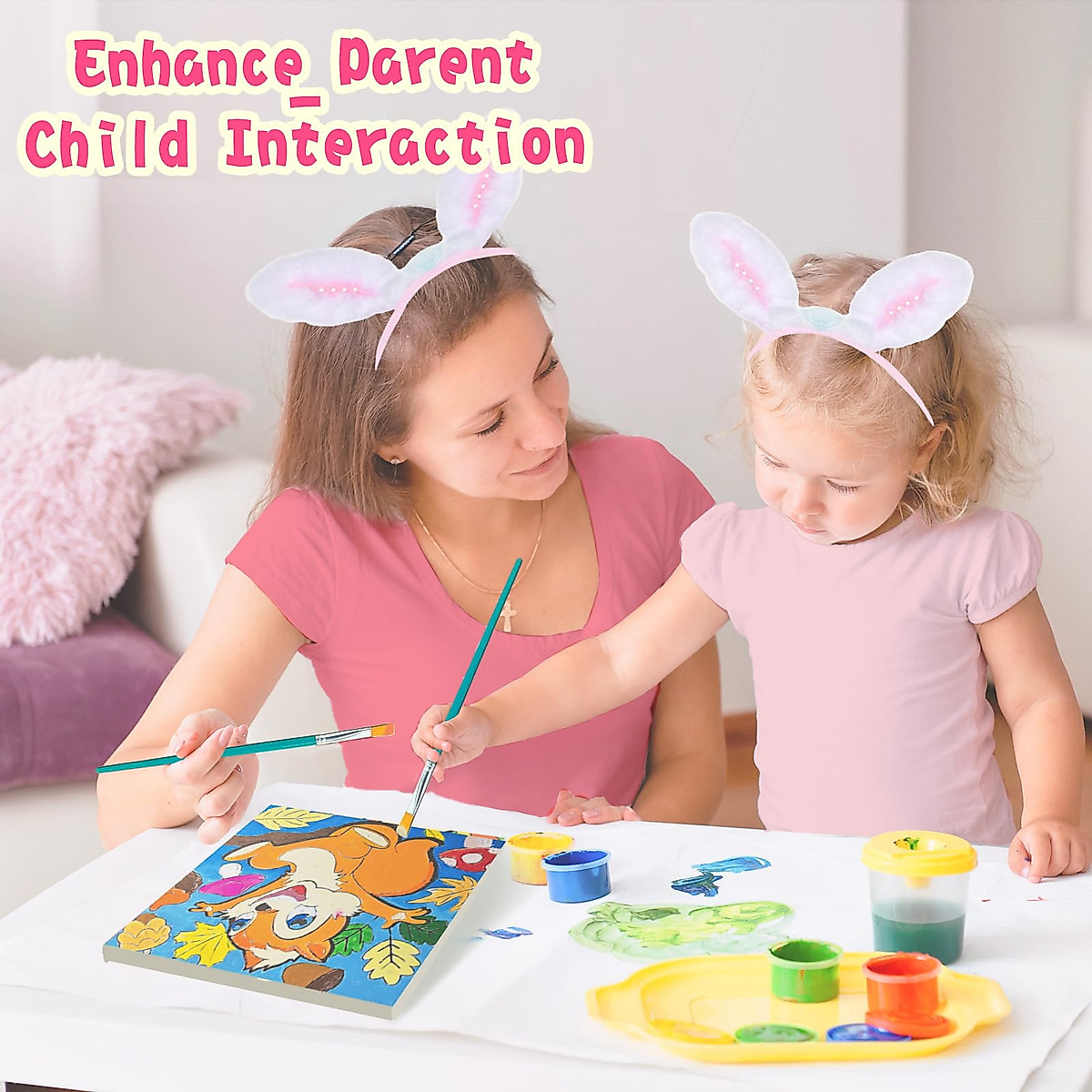 Wings Giant Paint by Numbers Framed, 3 Pack Painting Kit for Kids DIY Printed Canvas, Paint by Numbers for Kids Ages 8-12 9-12 4-8, Christmas Gift for Kids, Art Supplies & Arts and Crafts for Kids