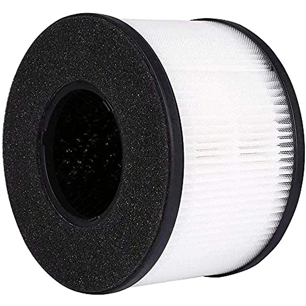 BS-03 True HEPA Replacement Filter Compatible with PARTU and SLEVOO BS-03 HEPA Air Purifier, 3-in-1 H13 Grade True HEPA Replacement Filter, Part U and Part X, 2-Pack