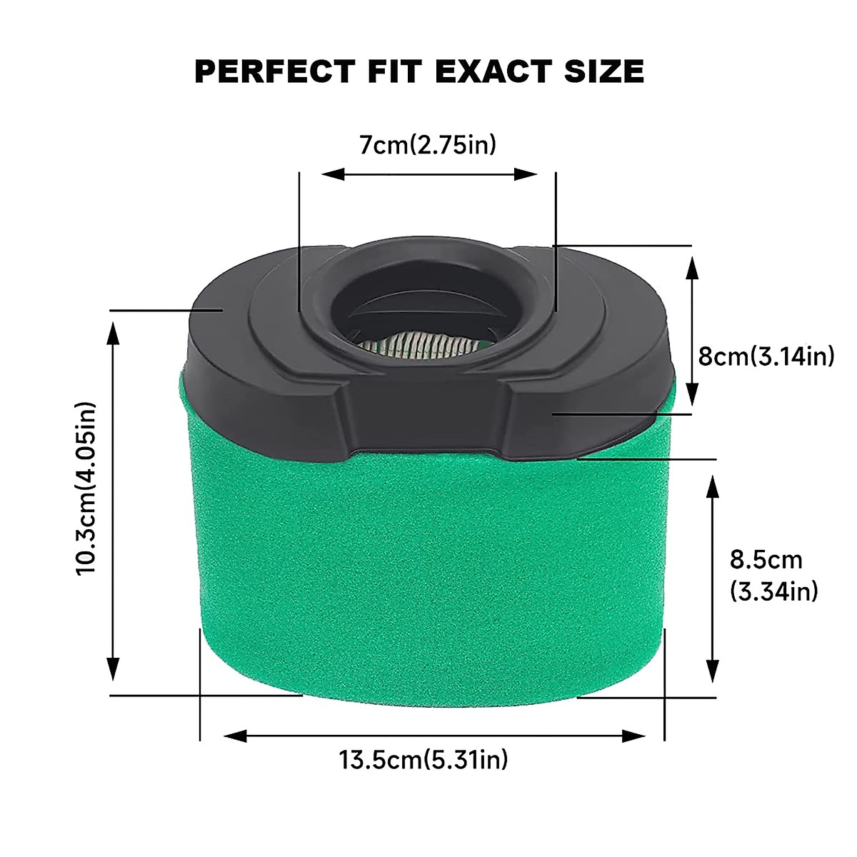 792105 276890 Air Filter + 492932 Oil Filter For BS 4163205 4163206 407777 445667 445877 for JD Engine LA165 D160 MIU11515 GY21057 Lawn Mower 20 24 26HP