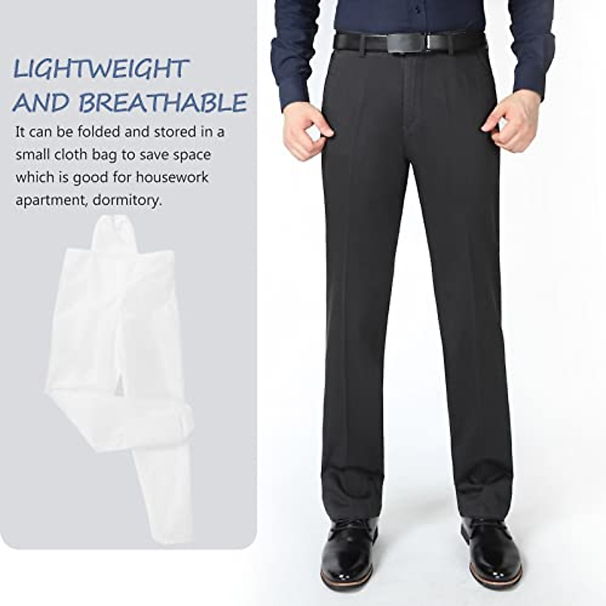 Zerodeko Portable Clothes Dryer Bag Mini Dryer Machine Fast Drying Bag Reusable Mini Folding Drying Bag for Home Travel Dorms Offices (Pants)