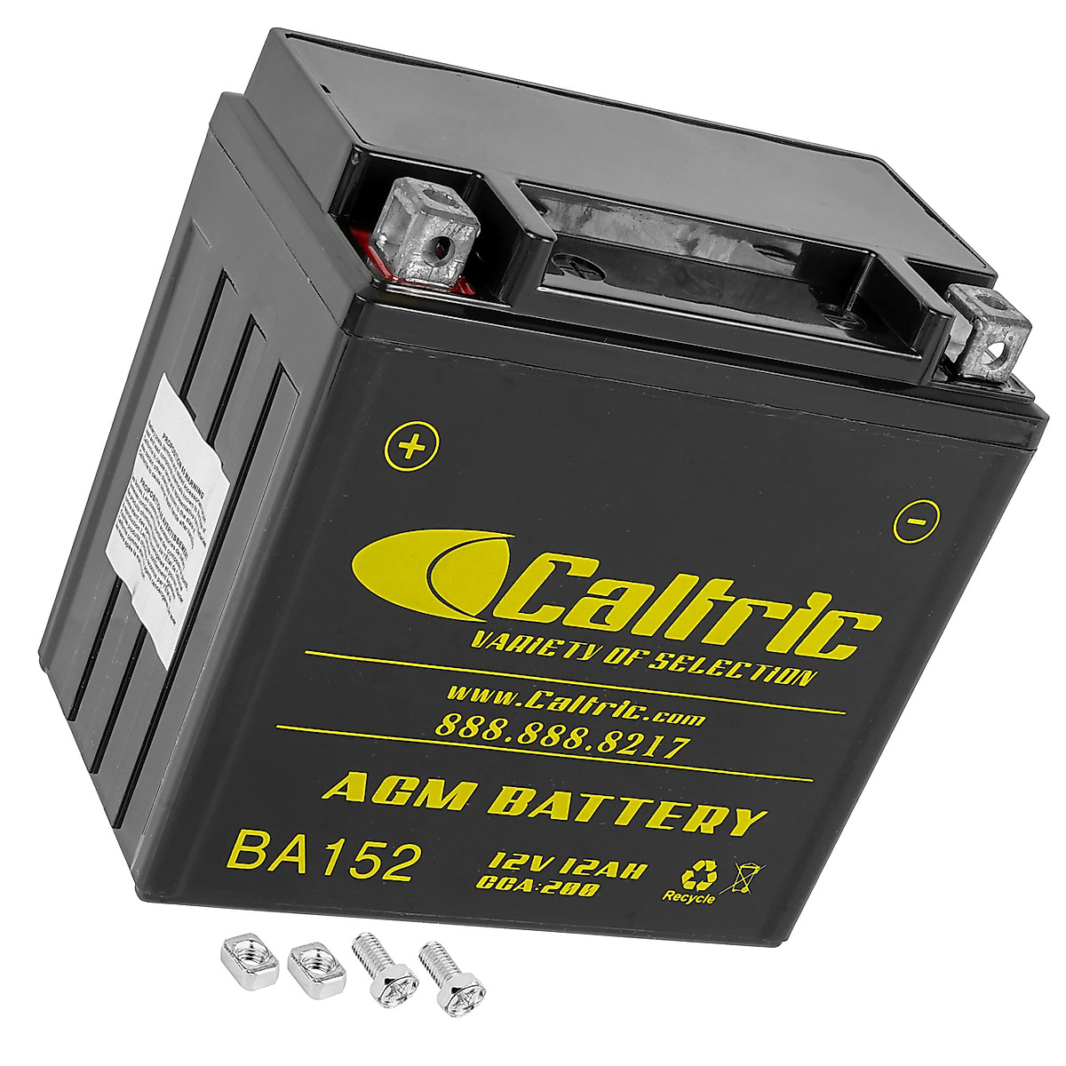 Caltric Agm Battery Compatible with Honda Trx500Fga Trx-500Fga Foreman Rubicon 500 4X4 Gpscape 2004-2008
