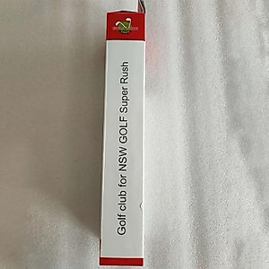 TiMOVO Golf Clubs Compatible with Nintendo Switch Mario Golf: Super Rush Game/Switch Sports, 2 Pack Golf Handle with Hand Strap Game Accessories Golf Grips Fit Switch/Switch OLED Controller, Black