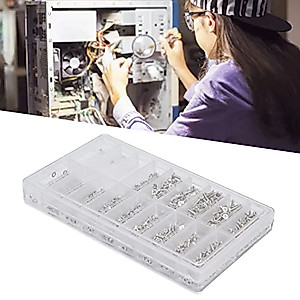 Eyeglass Screws Kit, Stainless Steel Easy Operate Perfect Repair Kit Professional Practical Eyeglasses Repair Tool Kit for Eyeglass Sunglass