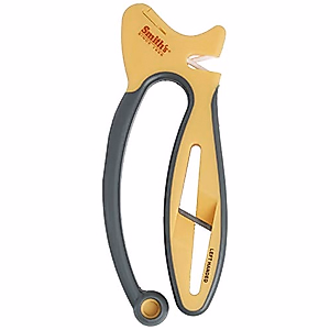 Smith's 50185 Jiffy-Pro Handheld Sharpener , Orange