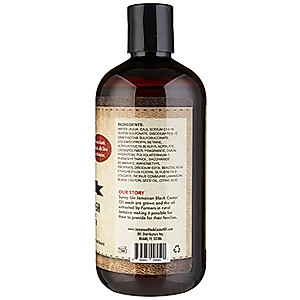 Sunny Isle Jamaican Black Castor Oil 2-N-1 Hair & Beard Wash 12oz | Cleanses, Hydrates, Moisturizes Hair & Skin | Detangles Beard | Paraben & Sulfate FREE