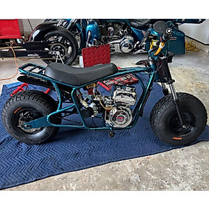 JMCHstore Brilliant Chrome Pull Start Recoil Starter Assembly for Predator 212 Coleman B200R CT200U EX 200cc Mini Bike, KT196 Go Kart Pull Cord Start Honda 6.5HP GX160 196 Hisun Engine Tao Motor