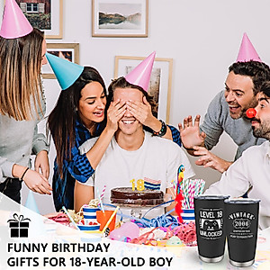 Cool Gifts for 18 Year Old Boys, 18th Birthday Gifts for Boys, Gifts for 18 Year Old Boy, Best Gifts for 18 Year Olds, 18 Year Old Boy Gift Ideas, 18th Birthday Decorations for Boys 20oz Tumbler