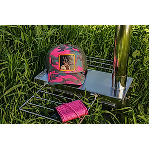 Goorin Bros. The Farm Kablamo Camo Collection Unisex Adjustable Trucker Cap, Pink (Elk Season Dreams), One Size