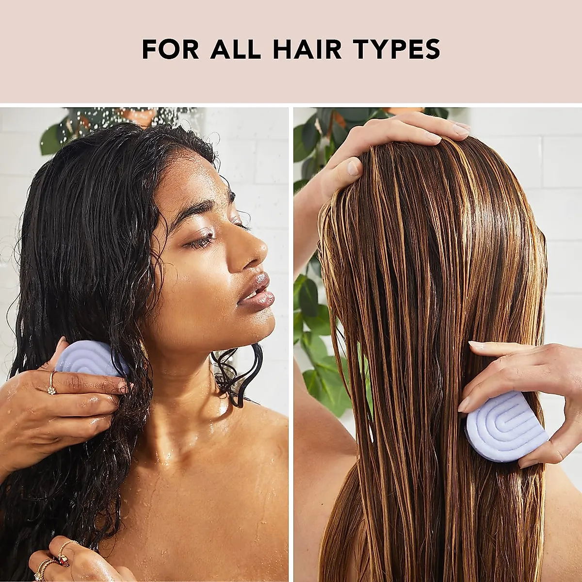 Kitsch Purple Conditioner and Shampoo Bar for Blonde Tresses