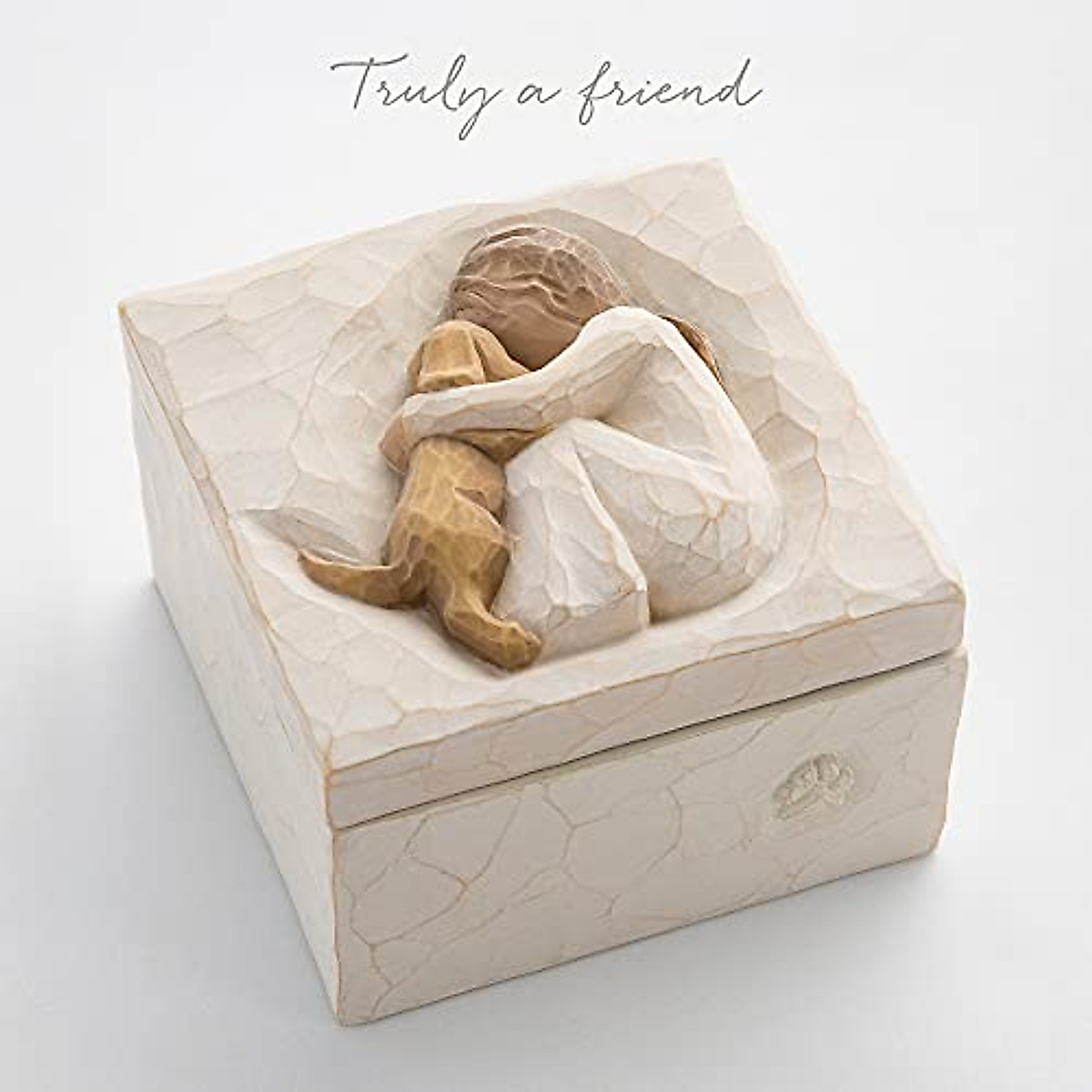 Willow Tree True, sculpted hand-painted keepsake box