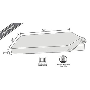 BlueSnail Super Soft Stretchy Fitted Velvet Crib Bed Sheet for Standard Crib and Toddler Mattress (Brown)