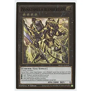 Primathmech Alembertian - MGED-EN030 - Premium Gold Rare - 1st Edition