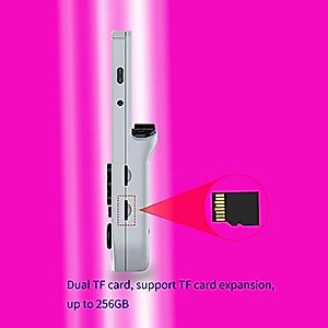 RG351V Handheld Game Console Portable 3.5 inch IPS Screen Open Source System Built-in WiFi Online Sparring 3900mAh Battery 64G Card 2500 Retro Classic Games Gifts (RG351V-Gray)
