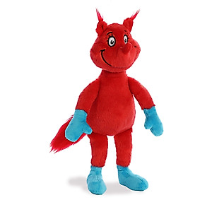 Aurora® Whimsical Dr. Seuss™ Fox in Socks Stuffed Animal - Magical Storytelling - Officially Licensed - Red 12 Inches