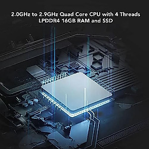 DAUERHAFT Double Screen Laptop, 5G WiFi 7in Touchscreen 2.9GHz Quad Core 15.6 Inch IPS LPDDR4 16GB RAM Business Laptop for Family (16+1TB US Plug)