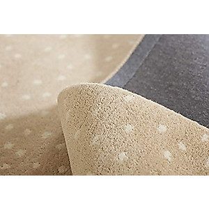 Erin Gates by Momeni Woodland Antelope Beige Hand Tufted Wool Area Rug 8'9" X 11'9"