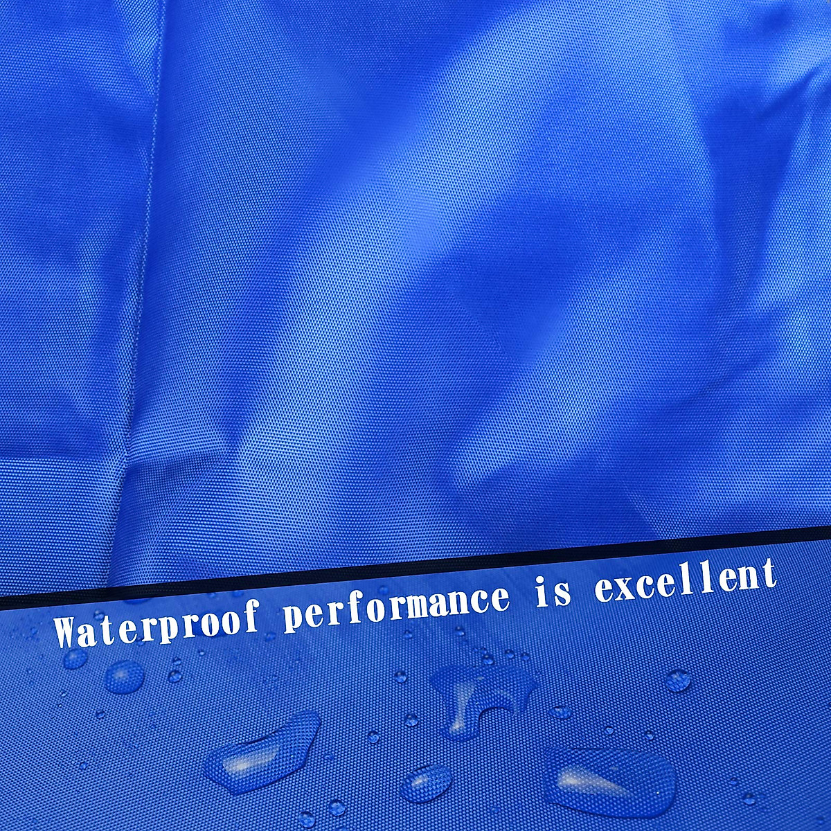 Boat Seat Cover Heavy Duty Oxford Fabric, Captain's Chair Cover Weather Resistant 420D Waterproof, Boat Bench Chair Seat Cover,Full Length Protection for Your Helm Chair Protective Cover （Blue）